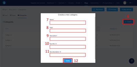 How To Create A Blog Category Help Pages