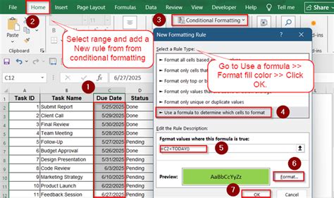 Conditional Formatting To Highlight Overdue Dates In Excel Excel Insider