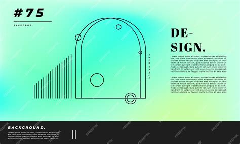 Premium Vector Green Fluid And Wavy Gradient Mesh Background Template Copy Space Pastel Colour