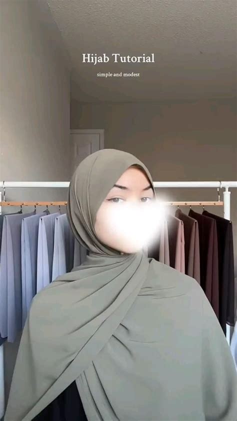 Hijab Tutorial Simple And Modest In 2024 Simple Hijab Tutorial