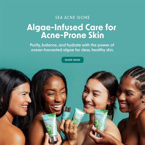Algae For Acne Natural Solutions For Clear Skin Urban Hydration