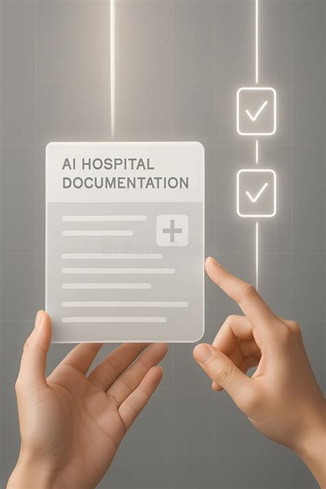 Conceptual Representation Of Artificial Intelligence And Hospital