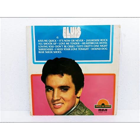Lp Vinil Elvis Presley Disco De Ouro Shopee Brasil