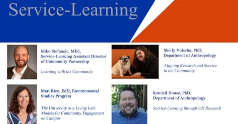 faculty share their service learning research in lightning talks ctl