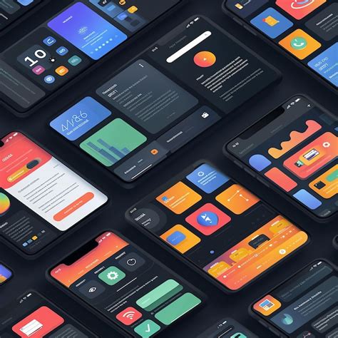 UI UX Designs Premium AI Generated Image