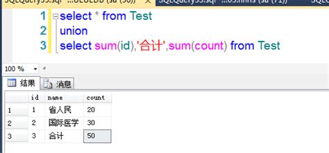 Sql Server 某一列求和 Sunwugang 博客园