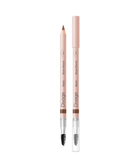 Карандаш для бровей Divage Eyebrow Pencil Basic Тон 01 светло ...