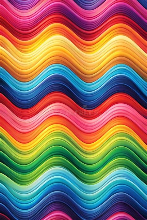 Colorful Wavy Background Stock Illustration Illustration Of Flowing 370109695