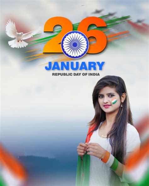 🔥happy Republic Day Girl Cb Editing Backgrounds Hd Pngbackground