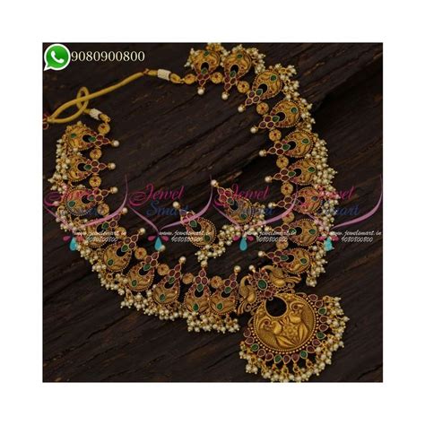 Guttapusalu Pearl Necklace Designs Latest South Indian Traditional