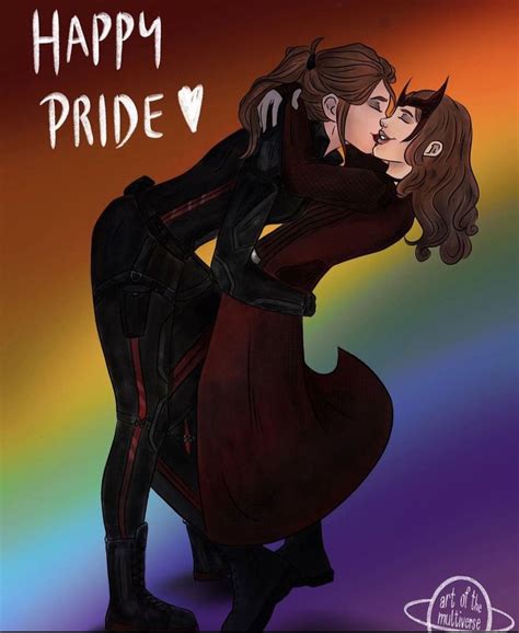 A Drawing Of Two People Hugging Each Other With The Words Happy Pride