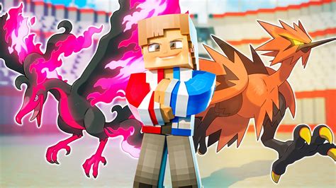 Catching Galarian Legendary Birds In Pixelmon Youtube