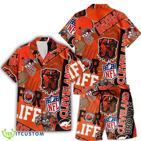 Top 5 Hawaiian Shirts And Short Nfl Teams Logos For Fans Yesitcustom