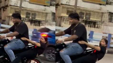 Watch Woman Screams In Agony As Riders Stunt Attempt Goes Horribly