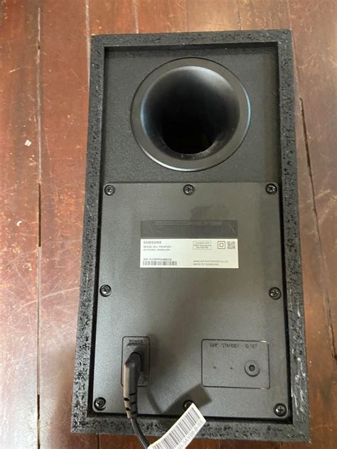 Samsung Wireless Subwoofer Audio Soundbars Speakers Amplifiers On