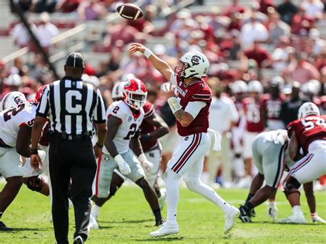 South Carolina Quarterback Spencer Rattler Struggling With Repeated