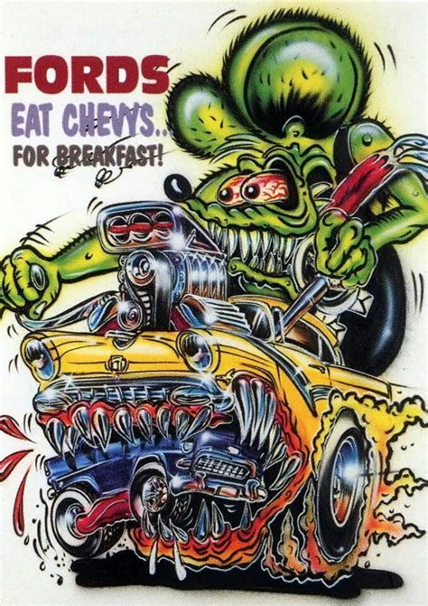 Pin By Rob Pearson On Ads And Art For Gearheads Rat Fink Rats Ed Roth Art