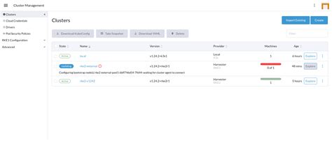 BUG Unable To Provision RKE2 Cluster From External Harvester Cloud