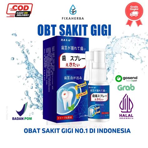 Jual Obat Sakit Gigi Berlubang Gusi Bengkak Sakit Gigi Linu Gusi