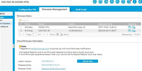 Update Firmware Failed Zyxel Community