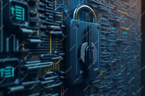 Premium Photo Cyber Security System Data Protection Digital Technology Computer Programmer