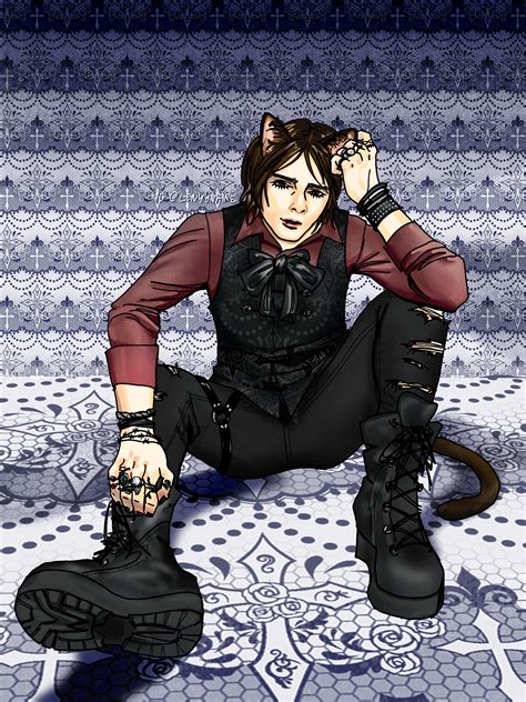 I Drew Rivers Cuomo Catboy Goth Rweezer