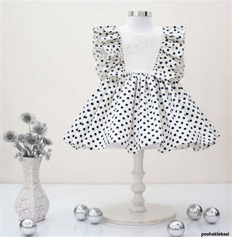 مدل پیراهن بچه گانه توپ توپی