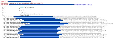 Babel Parse 7 1 2 Fails When Processing Object With Literal Class Parameter Issue 8867