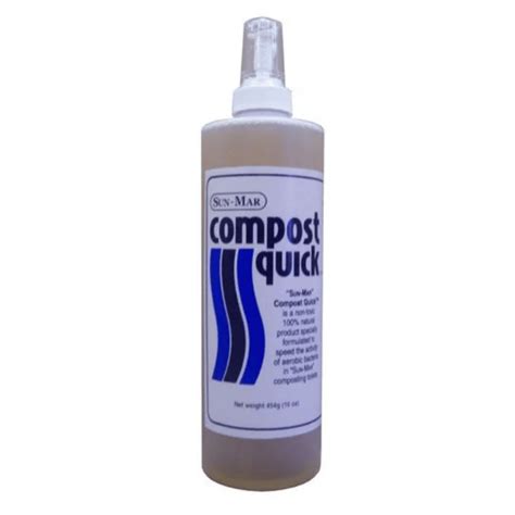Sun Mar Compost Quick Compost Acceleration Enzyme Liquid Wild Oak Trail