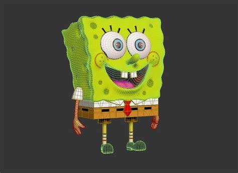 Spongebob Squarepants 3d Model By Deleon3d