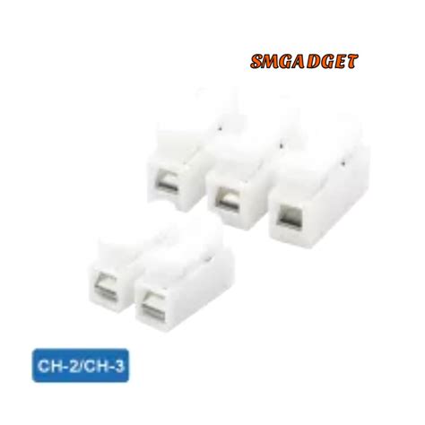 Jual Terminal Sambungan Kabel 2 Jalur 3 Jalur Quick Connect Wire CH2