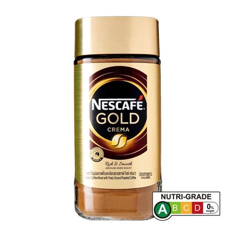 NESCAFE Gold Crema Instant Coffee Extra Fine Blend x 1 Jar (Imported ...