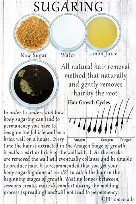 Sugaring Hair Removal Natural Hair Removal Hair Removal Diy Underarm