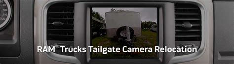 Tailgate Camera Relocation Kits For RAM Trucks