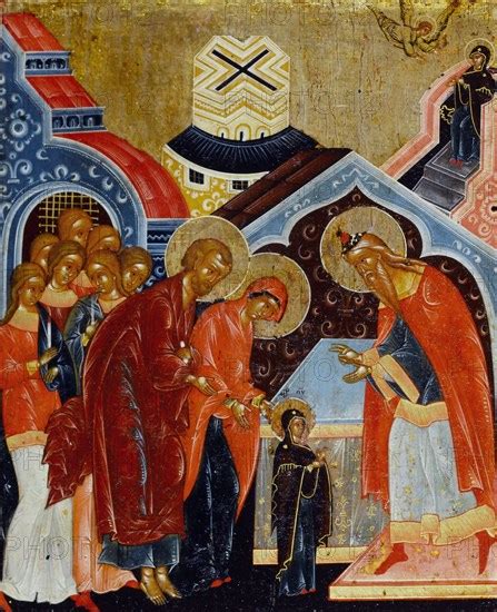 Presentation Of The Virgin In The Temple Between 1700 And 1800