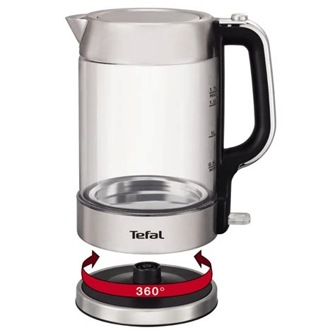 Электрический чайник Tefal Glass Kettle KI770D30, цена 5999.00 руб. в ...