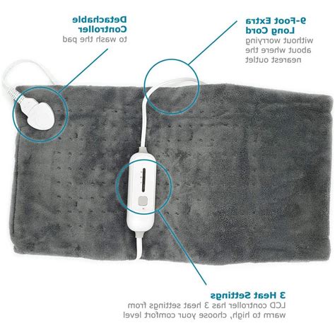 Xxx Large Heating Pad Gift Set With Auto Off