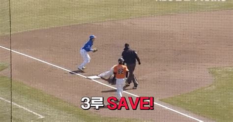 티빙 Kbo 중계 시작 3루 찍고 홈런 자막 논란 재발할까