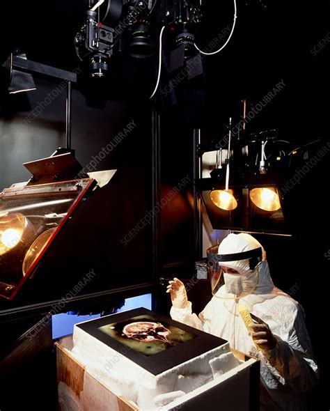 Recording Body Slice For Visible Human Project Stock Image M8760016 Science Photo Library