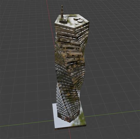 Free Stl File Turning Torso Turning Torso 🏘️・3d Printing Model To