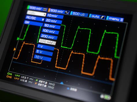 oscilloscope gui wip by andrey larin on dribbble