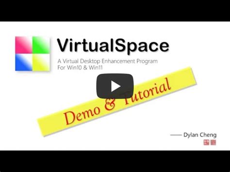 github newlooper virtualspace a virtual desktop enhancement gui program for win10 and win11