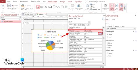 How To Create A Pie Chart In Access