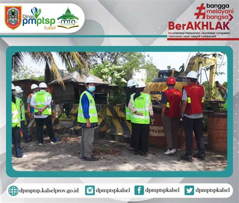 Kunjungan BKPM Pada Perusahaan Pelindo III Banjarmasin Dinas PMPTSP