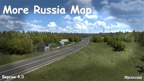 More Russia Map V Euro Truck Simulator Mod Modshost