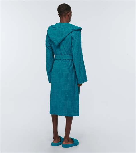 Bottega Veneta Cotton Terry Bathrobe Bottega Veneta