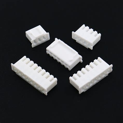 20 세트100pcs Xh 254mm 에어 도킹 커넥터 리드 헤더 수암 하우징 수암 단자 2p ~ 15 핀 플라스틱 쉘 에어 도킹 커넥터 리드 전기 장비 및 소모품