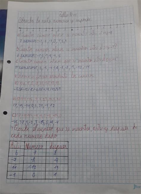13 Escribe El Numero Que Se Encuentra Antes Y Despues De Cada Numero