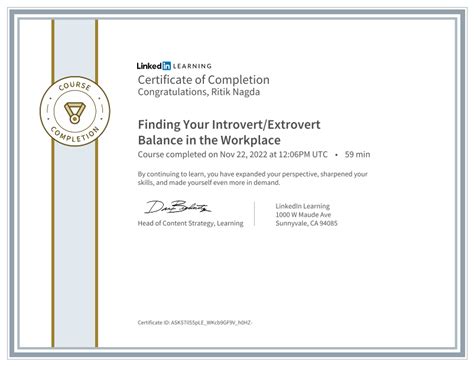 Ritik Nagda On Linkedin Certificate Of Completion