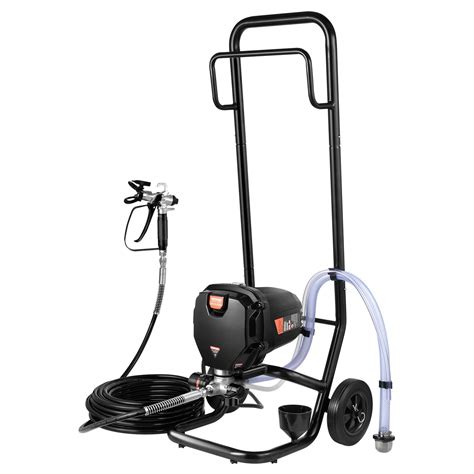 Vevor Sistema De Pintura A Pistola 750 W 3000 Psi Pulverizador Sin Aire